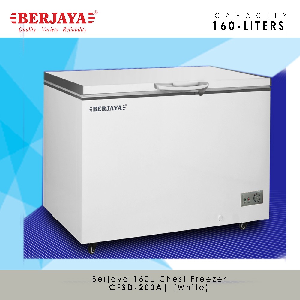 Berjaya 160 Liter Chest Freezer CFSD-200A | Shopee Malaysia