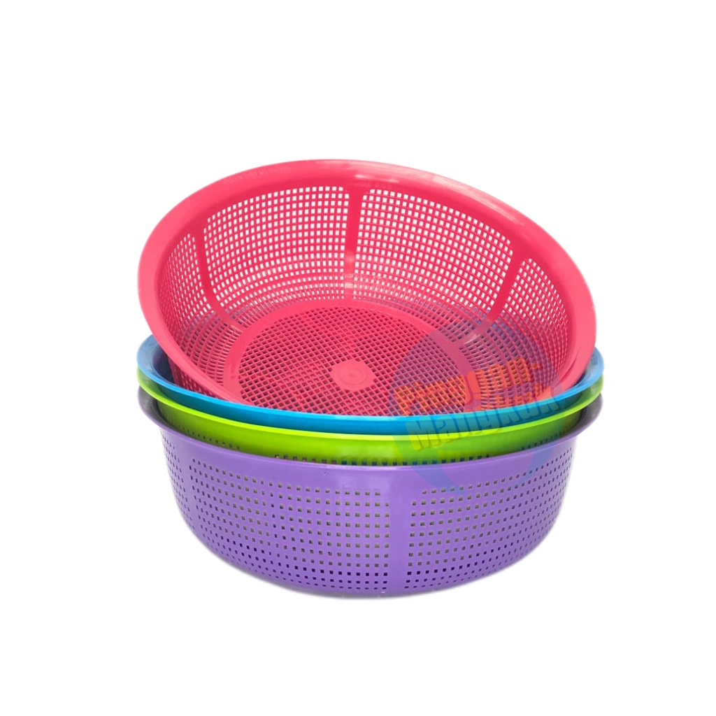 [Stock Clearance] Round Plastic Colander / Strainer / Penapis Bulat ...
