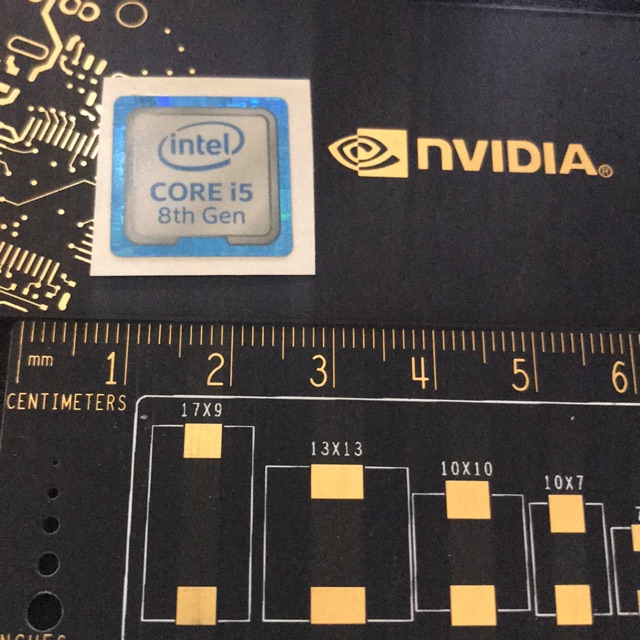 Original intel Core i5 8th Gen Sticker | Shopee Malaysia