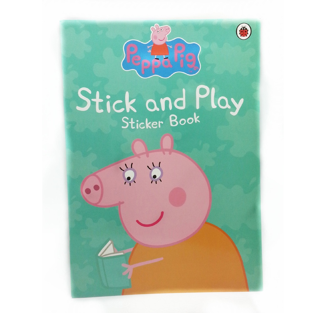Peppa Pig : Stick And Play Sticker Book | Shopee Malaysia