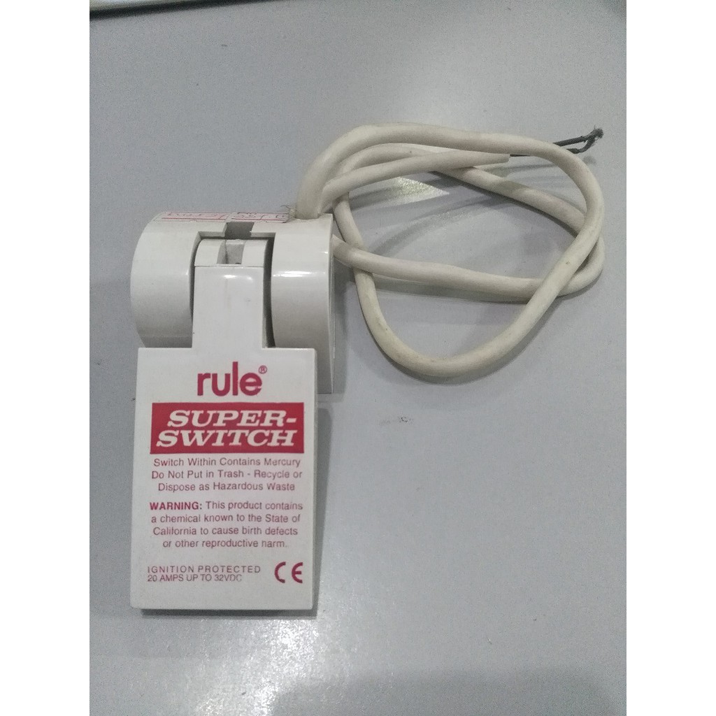 Rule 37 Marine Auto Float Switch (OLD MODEL) | Shopee Malaysia
