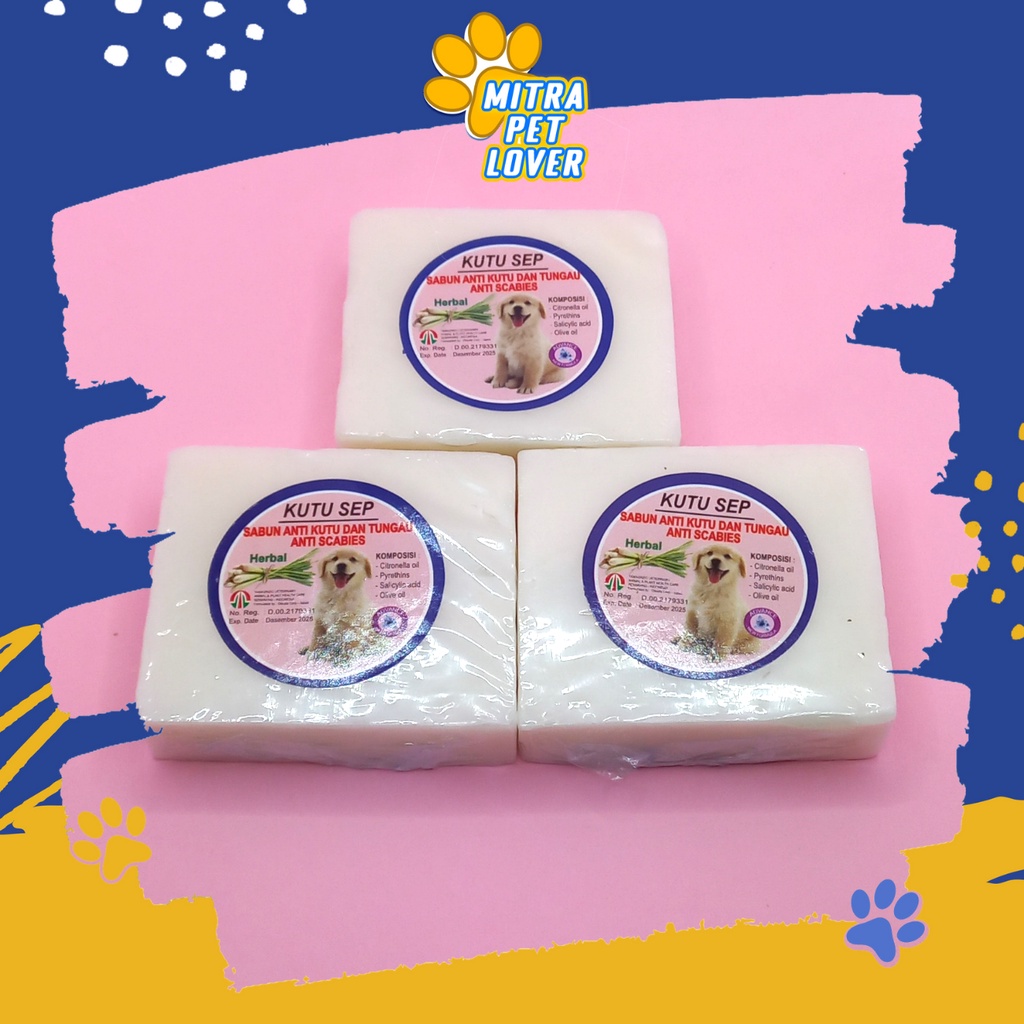 Anti DOG Flea SOAP - Flea SEP HERBAL SOAP - ANTI SCABIES Mite Fungus ...