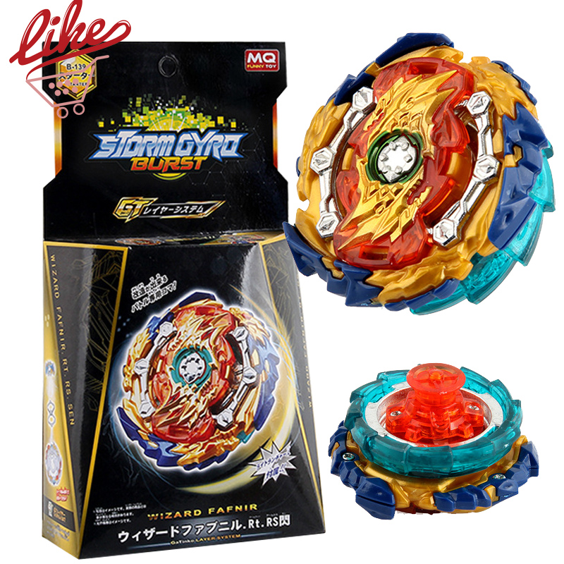 MQ B-139 Wizard Fafnir with LR Ripcord Launcher Set Beyblade Burst Kids ...
