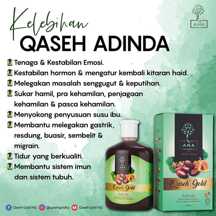 🔥(Best Buy)🔥 ADINDA QASEH GOLD (WANITA) | Shopee Malaysia