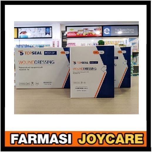 Topseal Post-Op Wound Dressing ( 6 x 7cm / 7 x 10cm / 10 x 10cm / 9 x 15cm / 10 x 20cm / 10 x ...