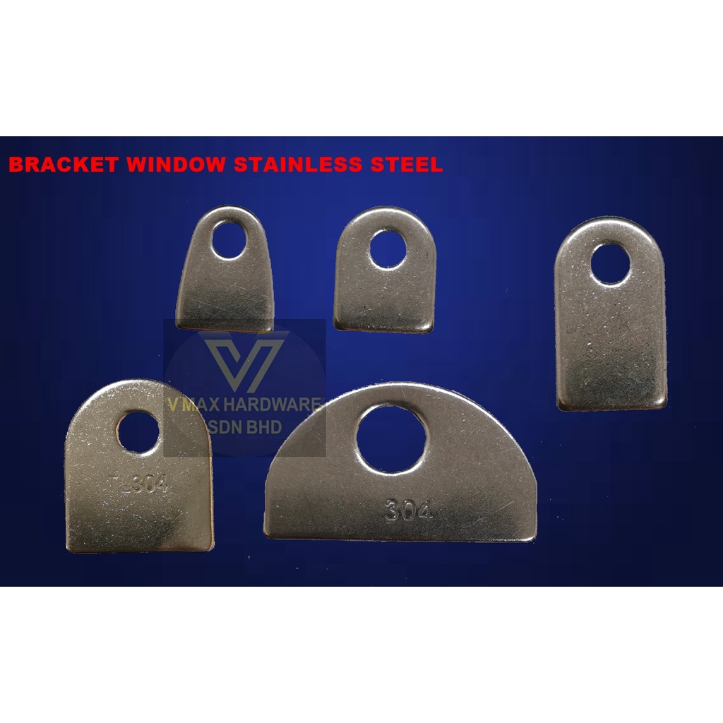 STAINLESS STEEL BRACKET WINDOW (10PCS/PACK) | Shopee Malaysia