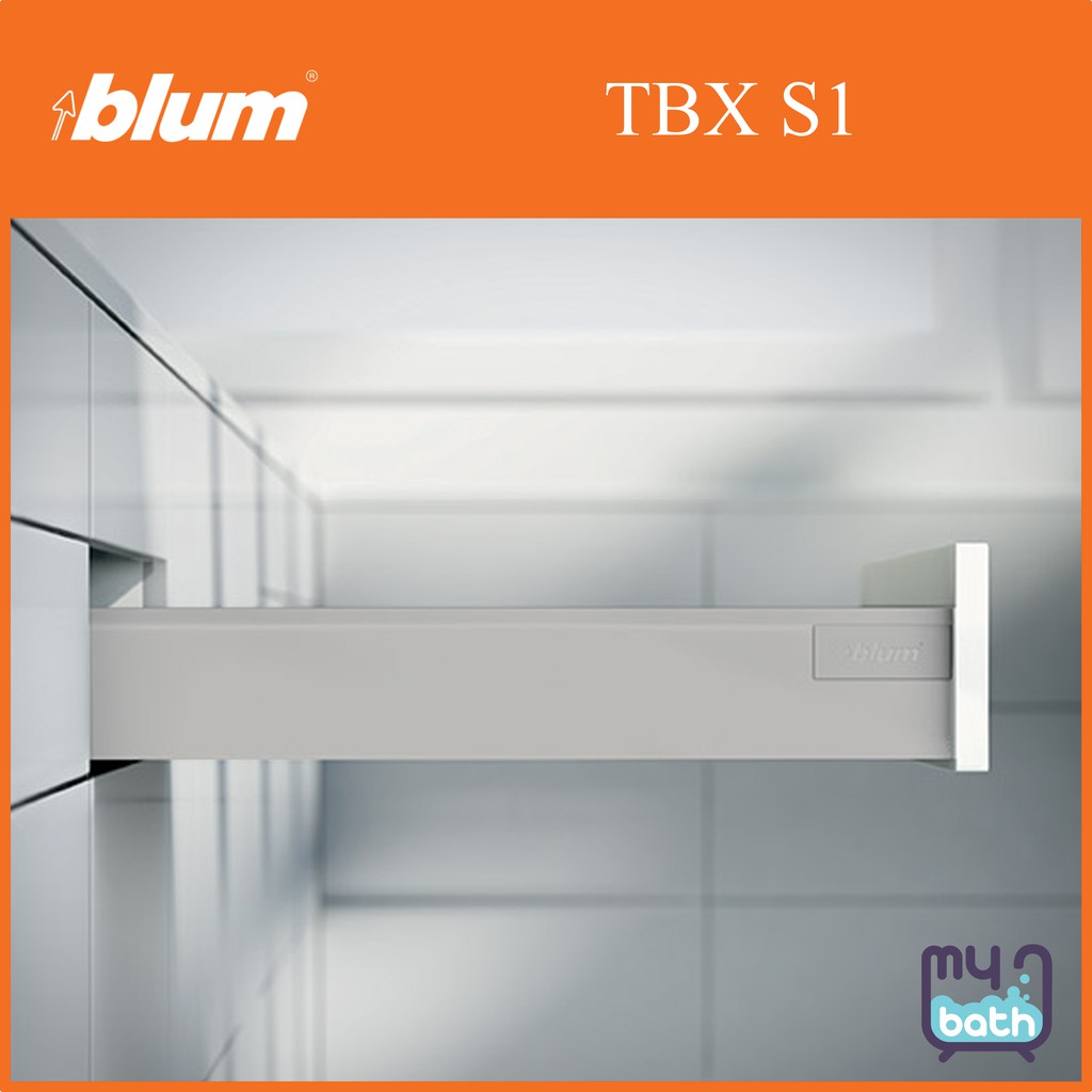 Blum TBX S1 TANDEMBOX Standard drawers - Aluminium Grey | Shopee Malaysia