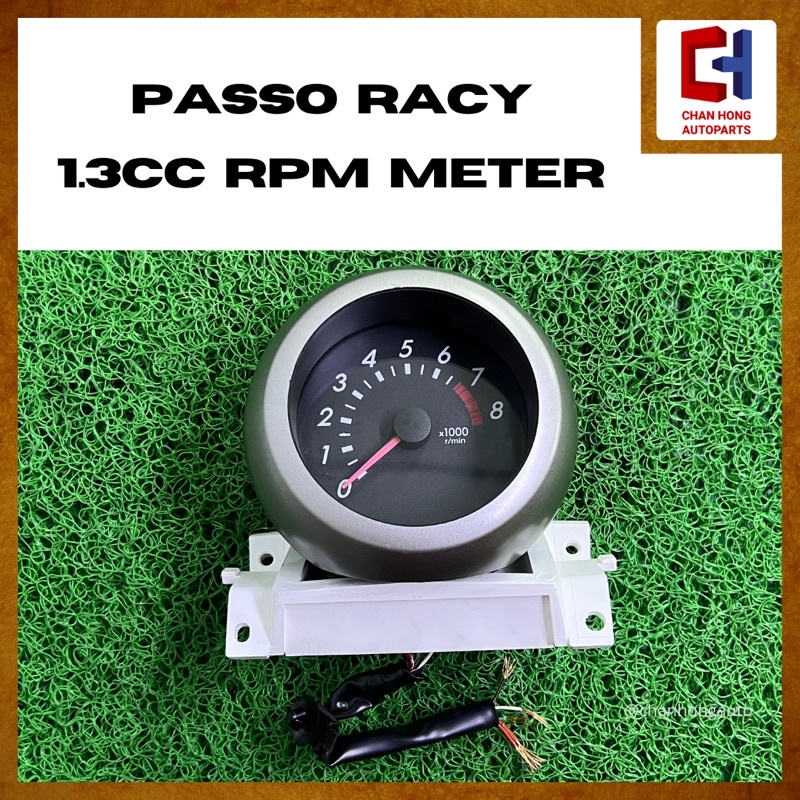 Passo Racy 1.3cc RPM Meter [Original from Japan 🇯🇵][Used] | Shopee Malaysia