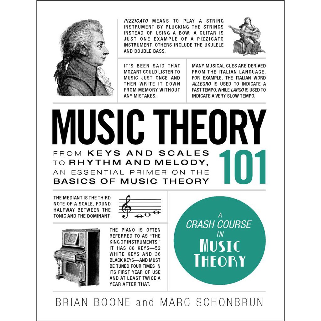(Theory Pdf fmt) Music Theory 101 - From Keys and Scales to Rhythm and Melody, an Essential ...