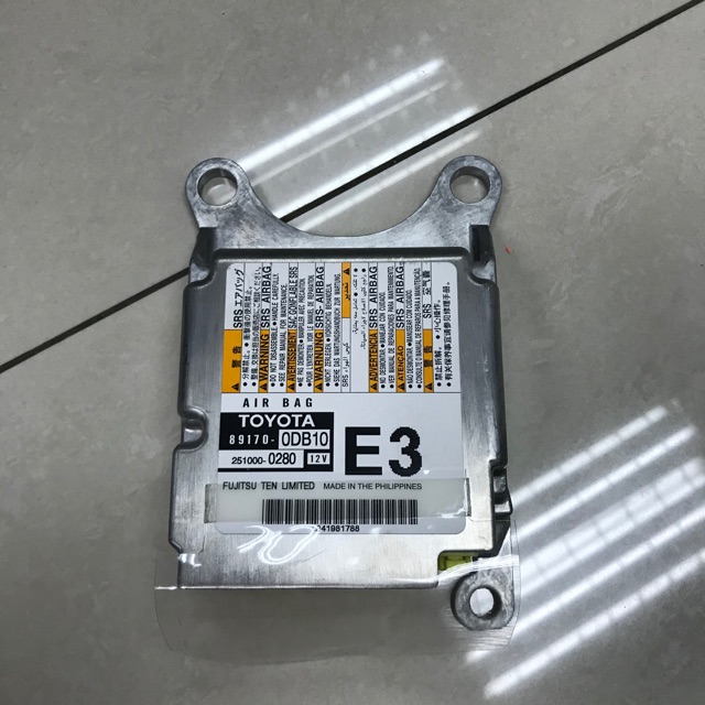 89170-0DB10 Toyota Vios 2019” Nsp151 Air Bag ECU | Shopee Malaysia