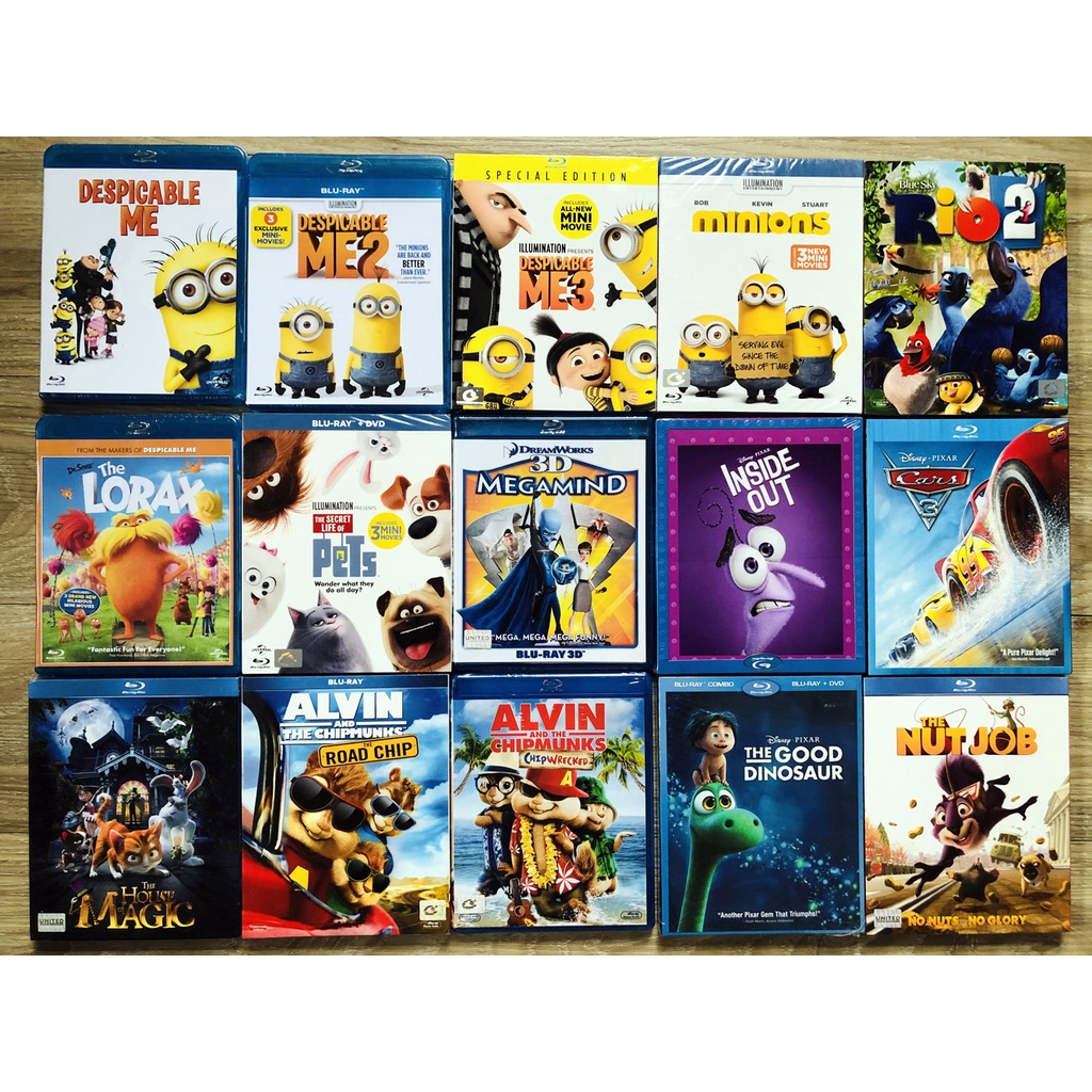 Animation Blu-ray Cartoon Genuine Disc Thai Subtitles Voice Blu ray ...