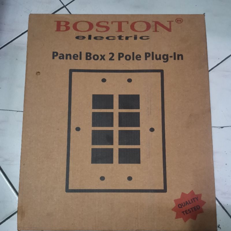Boston panel box 2pole plug in 2x2 3x3 4x4 5x5 6x6 | Shopee Malaysia
