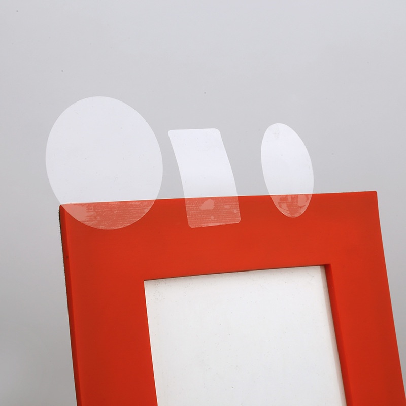 100 PcsBlank Transparent Sealing Sticker HD Transparent Rectangular ...