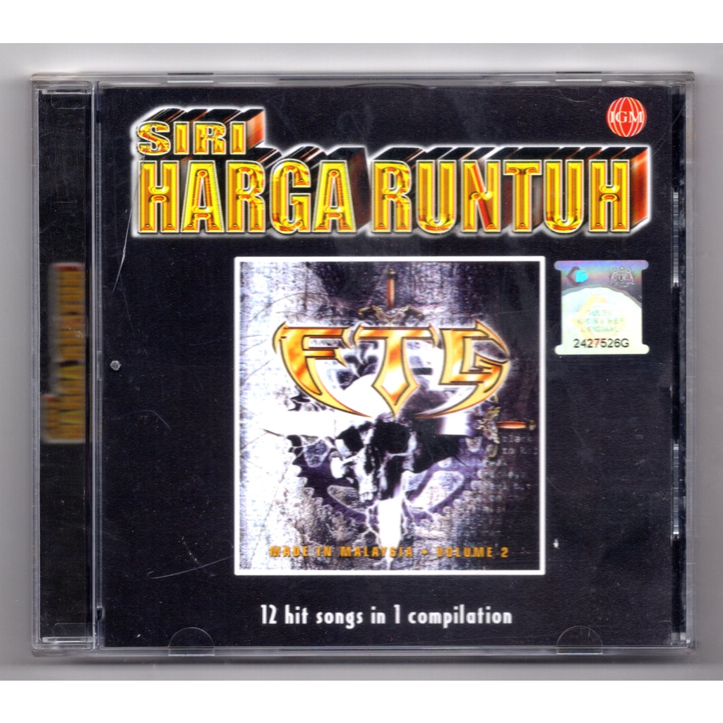 FTG : MADE IN MALAYSIA VOLUME 2 (CD ORIGINAL) | Shopee Malaysia