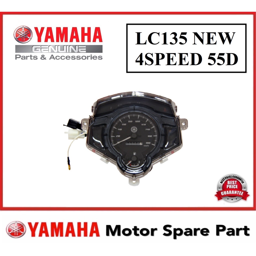 YAMAHA LC135 55D 4 SPEED METER ASSY 0 LC135 V2 V3 V4 V5 V6 4S S 4SPEED ...