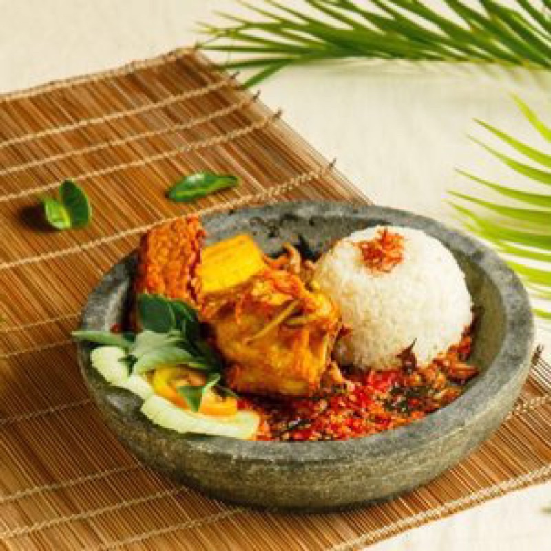 COBEK BATU handmade cobek batu Indonesia cobek ayam penyet | Shopee ...
