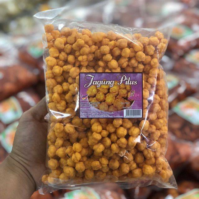 💯 GERENTI SEDAP 💯 KEROPOK JAGUNG PILUS ORIGINAL DAN SPICY PEDAS 400G | Shopee Malaysia