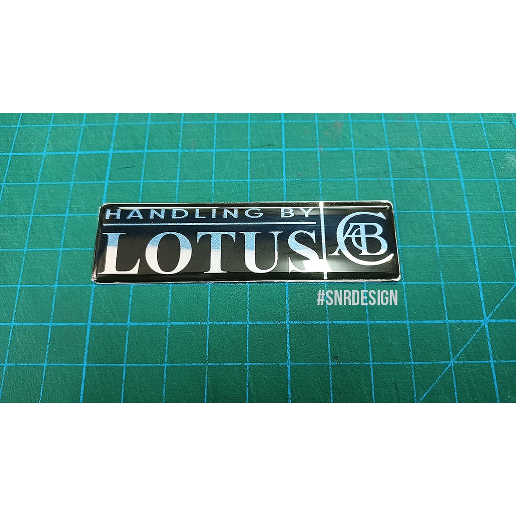 Emblem Proton 'HANDLING BY LOTUS' | Shopee Malaysia