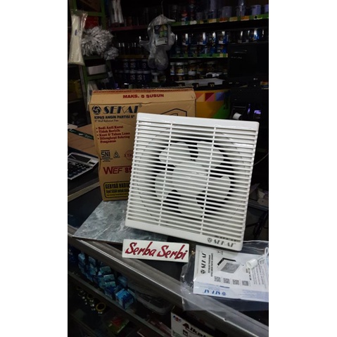 {Wef 890} Partition fan 8" Wall exhaust fan Wef 890 Sekai | Shopee Malaysia