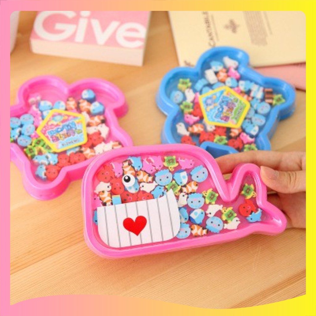 [Hot] Kute pencil eraser (1 blister pack of 20-30 erasers) | Shopee ...