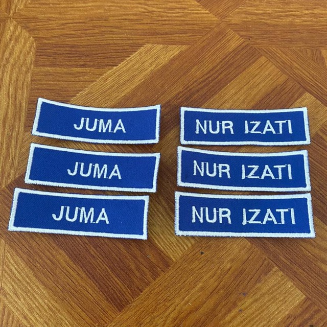 NAME TAG SULAM ( Pos dalam masa 2 hari ) | Shopee Malaysia