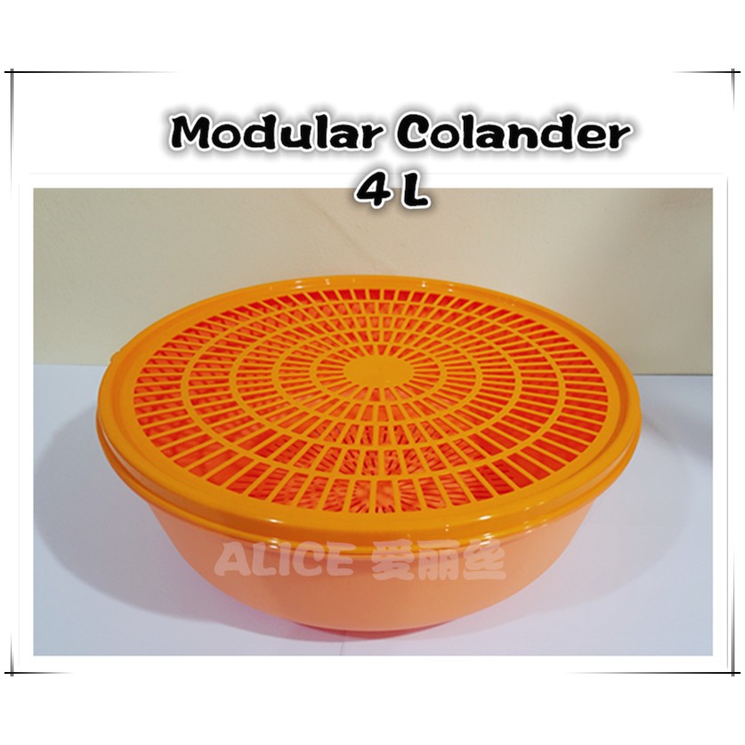 MODULAR COLANDER 4L (ORANGE) | Shopee Malaysia