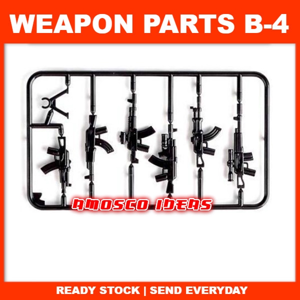 Weapon Parts For Soldiers Military Minifigures | Shopee Malaysia