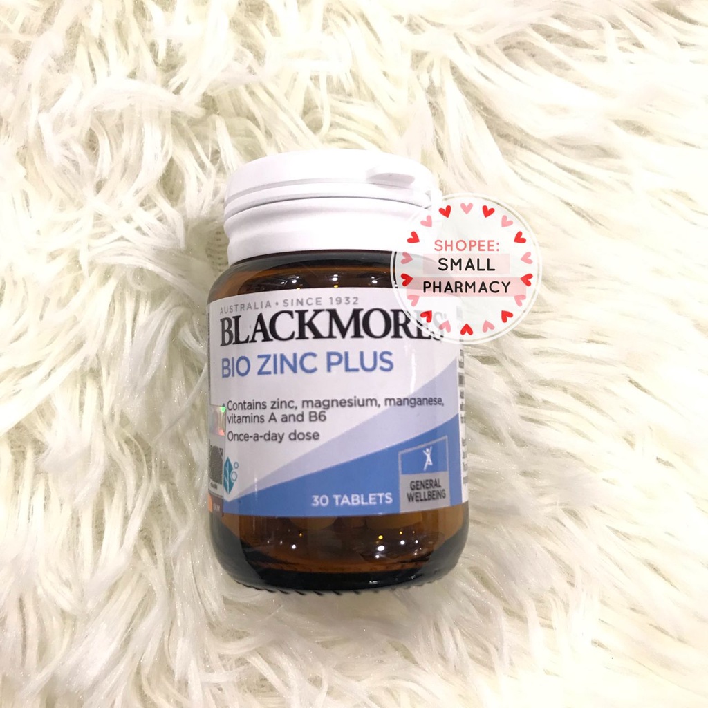 Blackmores Bio Zinc Plus Tablets 30s / 90s | Shopee Malaysia