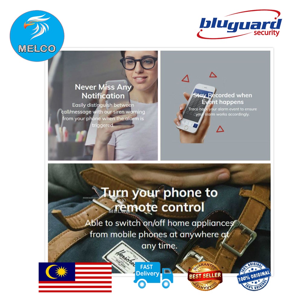 Bluguard Alarm WIFI P2P Interface Module | Shopee Malaysia