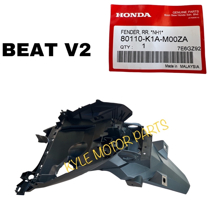 BEAT V2 REAR FENDER ORIGINAL HONDA 100% | Shopee Malaysia