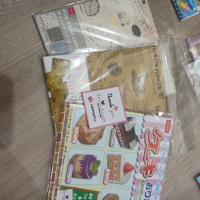 Origami Daiso Chiyogami Paper | Shopee Malaysia