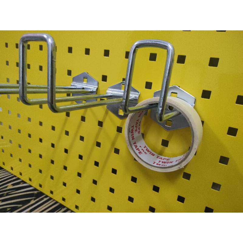 Pegboard Accessories. Assorted Hook Square Hole. DIY Wall Storage ...