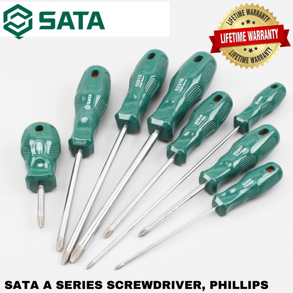 SATA A SERIES SCREWDRIVER, PHILLIPS / PHILLIPS SCREWDRIVER / SATA HAND ...