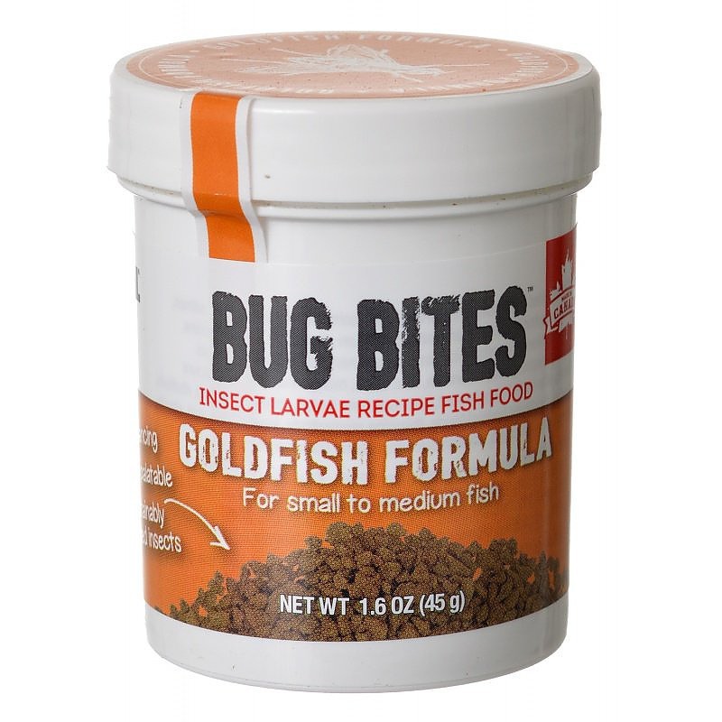 FLUVAL BUG BITES GOLDFISH FORMULA GRANULES/PELLETS 45G ( EXP:11/22 ...