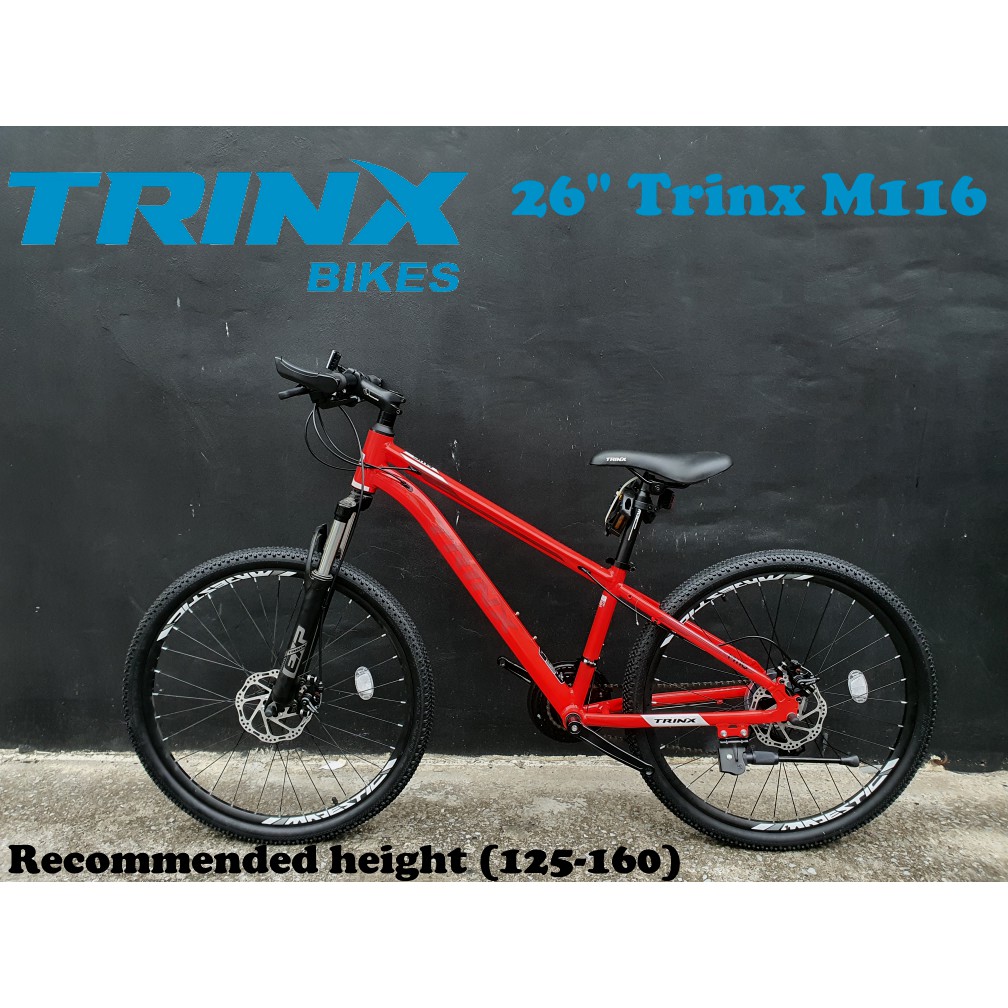 (ReadyStock!!) 26" Trinx M116 Alloy MTB 13.5" 21SP (FREE GIFT ...