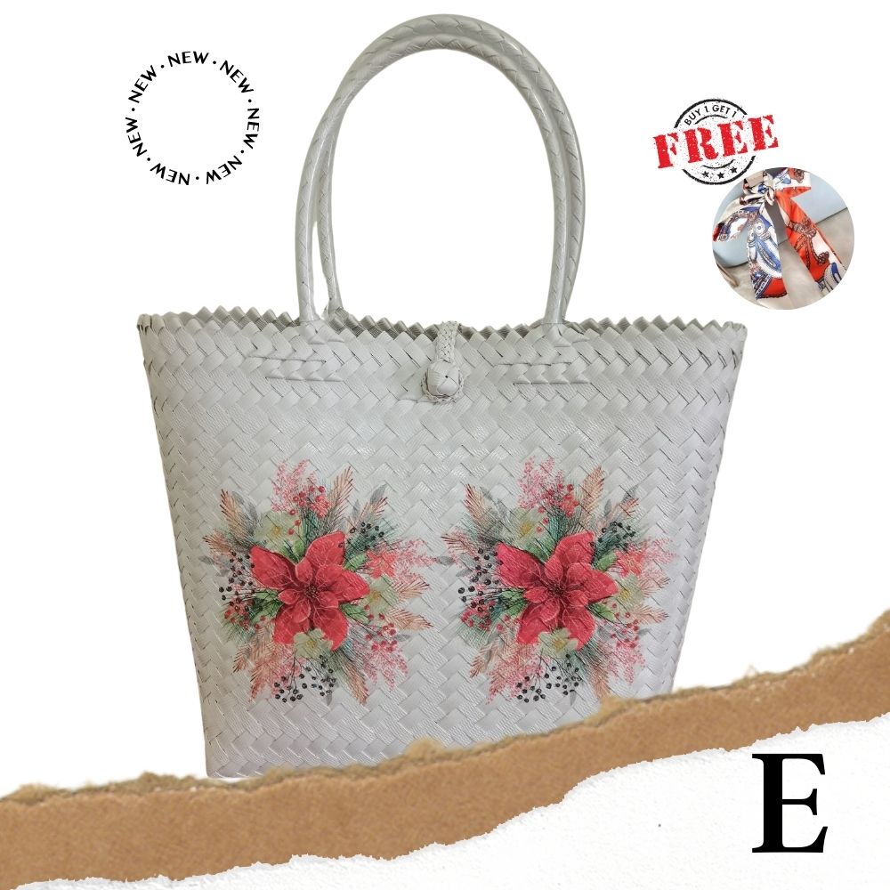 [The Rattan House] FREE TWILLY SARAWAK 2 sides Premium Decoupage Penan ...