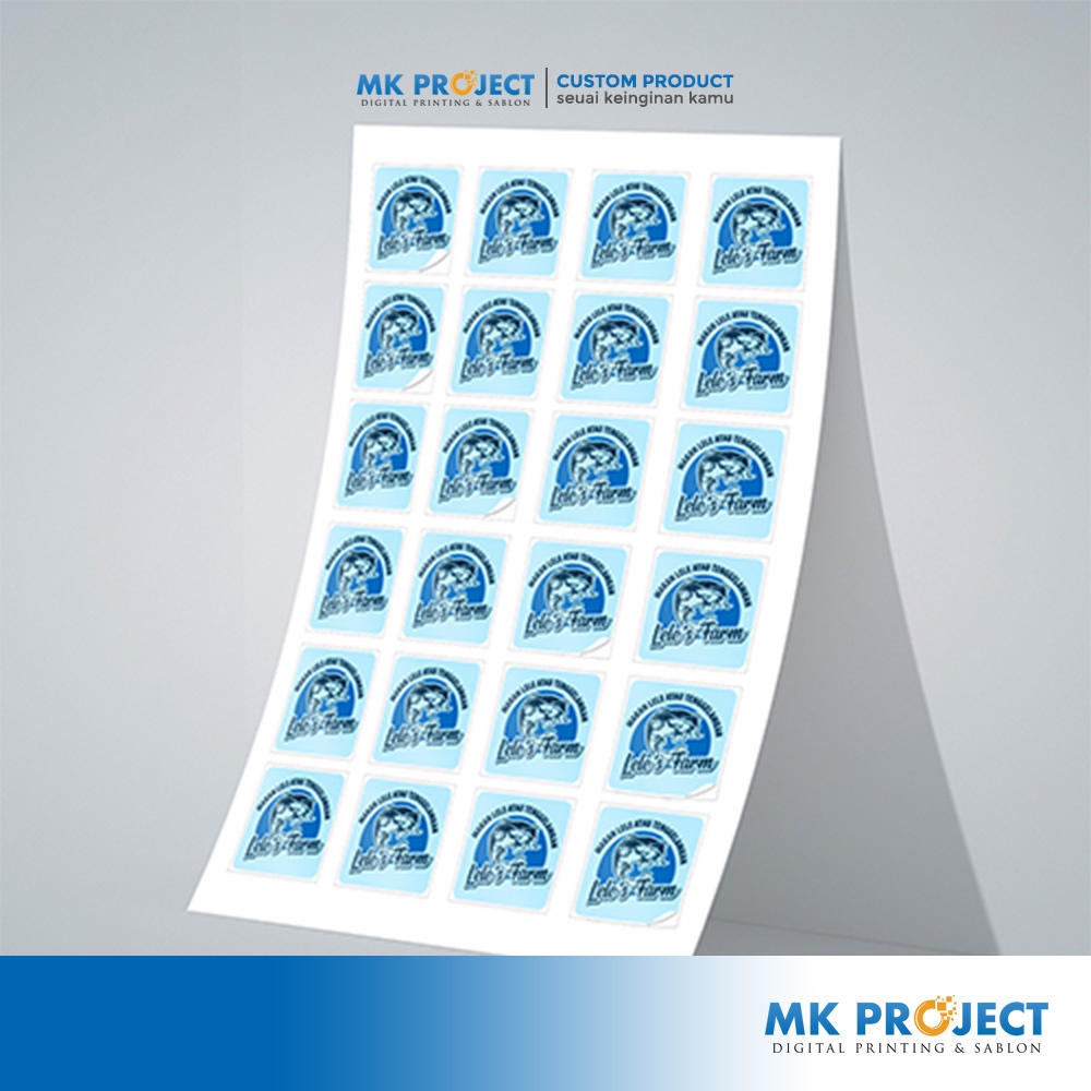 MINIMAL Mk PROJECT - Product packaging label stickers per sheet A3 ...