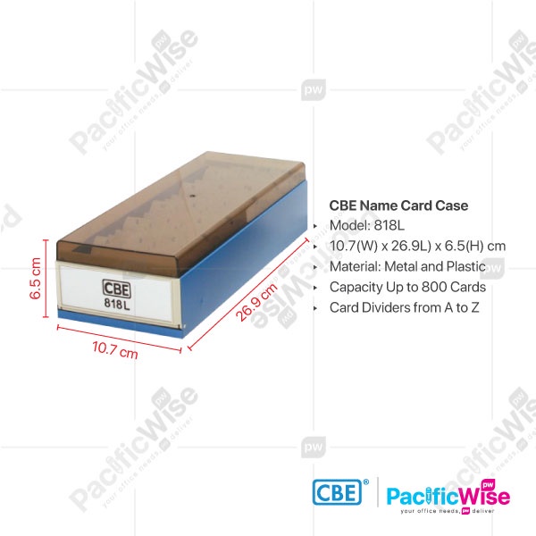 Business Name Card Holder/Business Card Organizer/CBE 818S, 818M, 818L ...