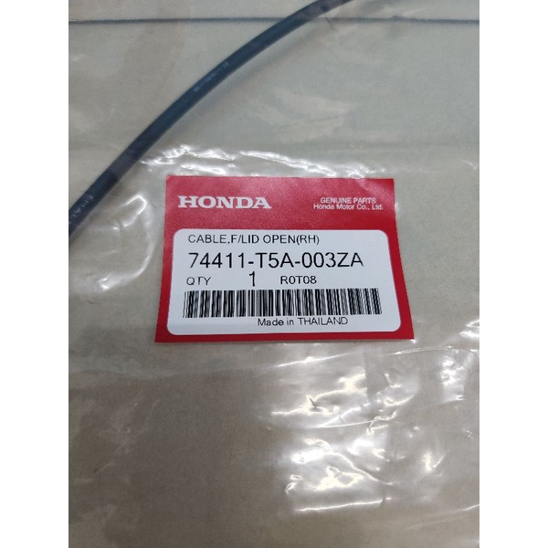 HONDA T5A JAZZ GK 2014-2021 FRONT BONNET & FUEL LID OPENER CABLE/ DEPAN BONET & MINYAK KABEL ...