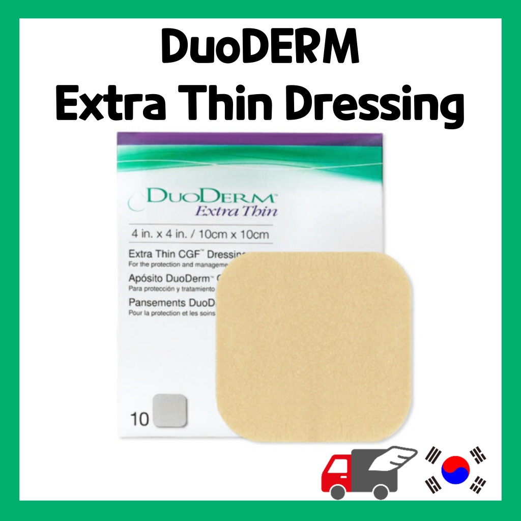 [Fox_Shop] ConvaTec DuoDERM Extra Thin Dressing 10sheets (10cm x 10cm ...
