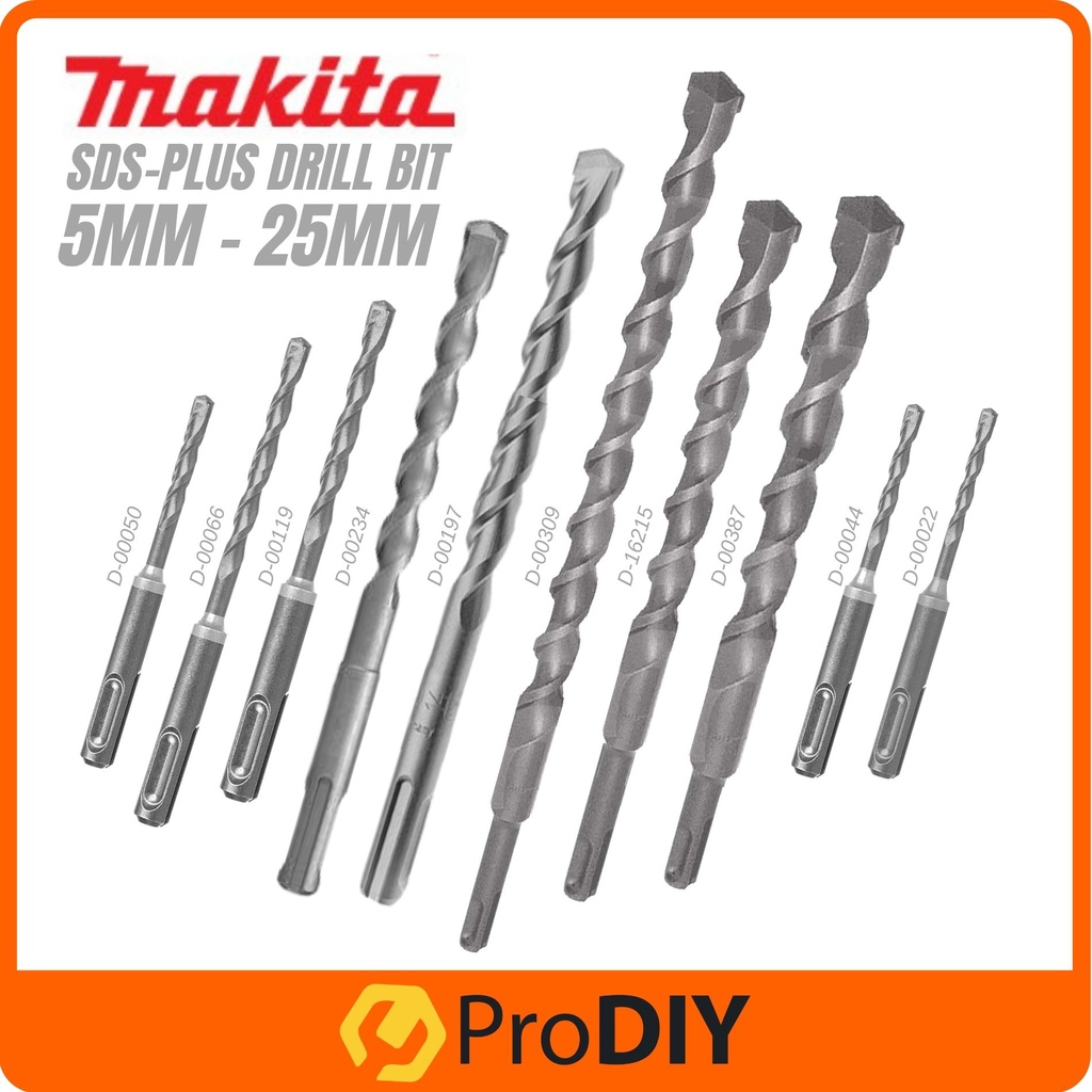 MAKITA SDS-Plus Drill Bit Hammer Drill for Wall Concrete D-00022 D ...