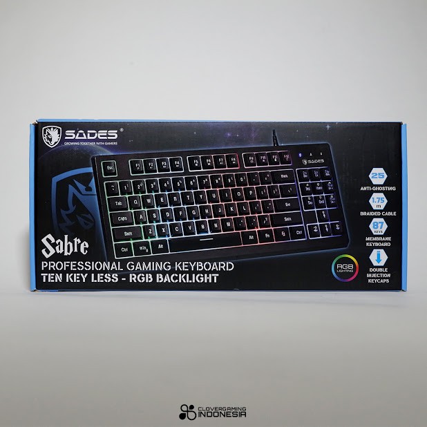 Sades Saber RGB TKL Keyboard - Gaming Keyboard - Official Warranty ...