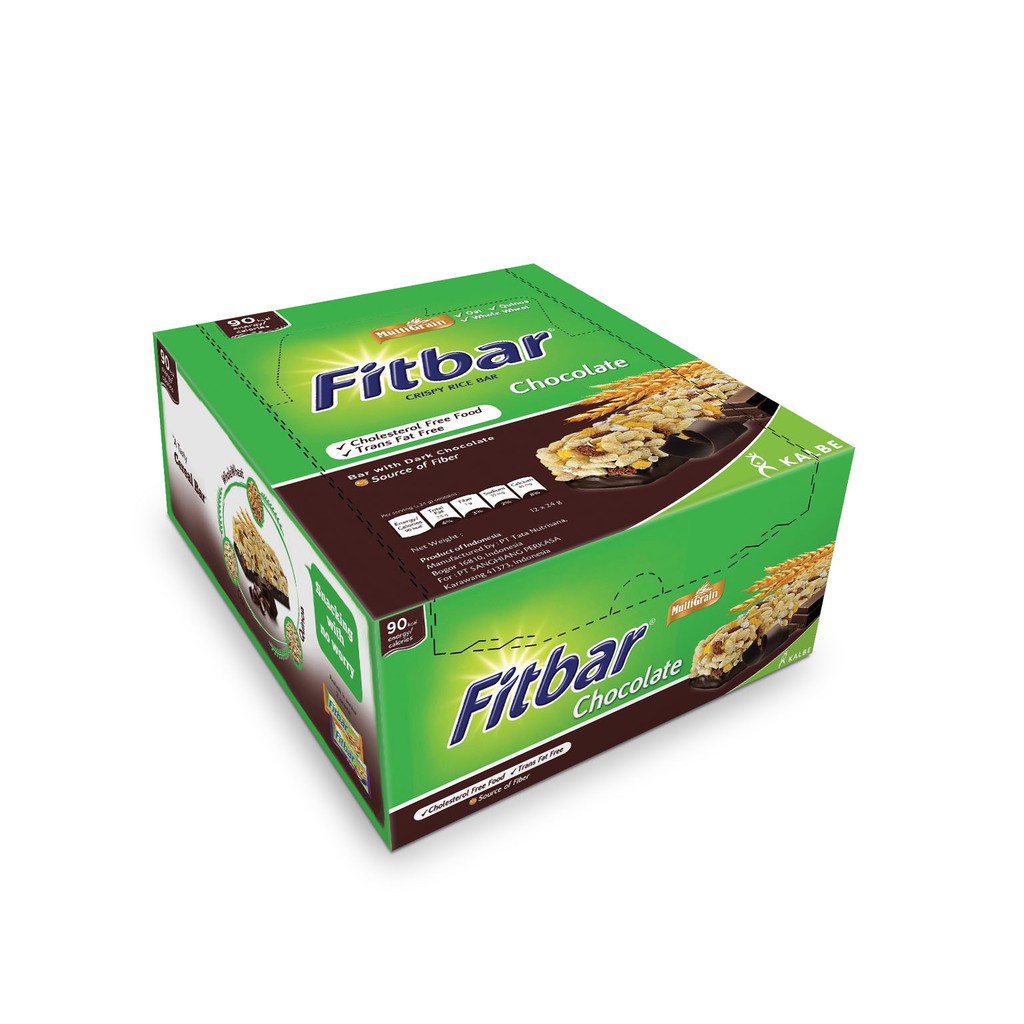 [FIRST CHOICE] FitBar Crispy Rice Bar (12s x 24g) | Shopee Malaysia