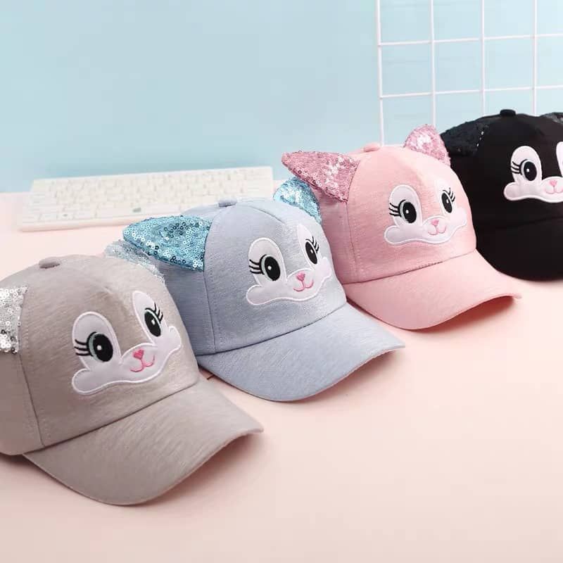 🔥 READY STOCK 🔥 High Quality Topi Kucing Kitty Budak Kids Cat Baseball ...