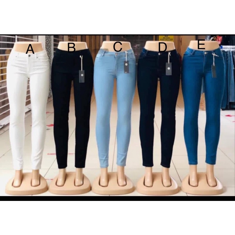 SELUAR JEANS PEREMPUAN SKINNY DESIGN SELUAR JIN FIT SKINNY PEREMPUAN ...