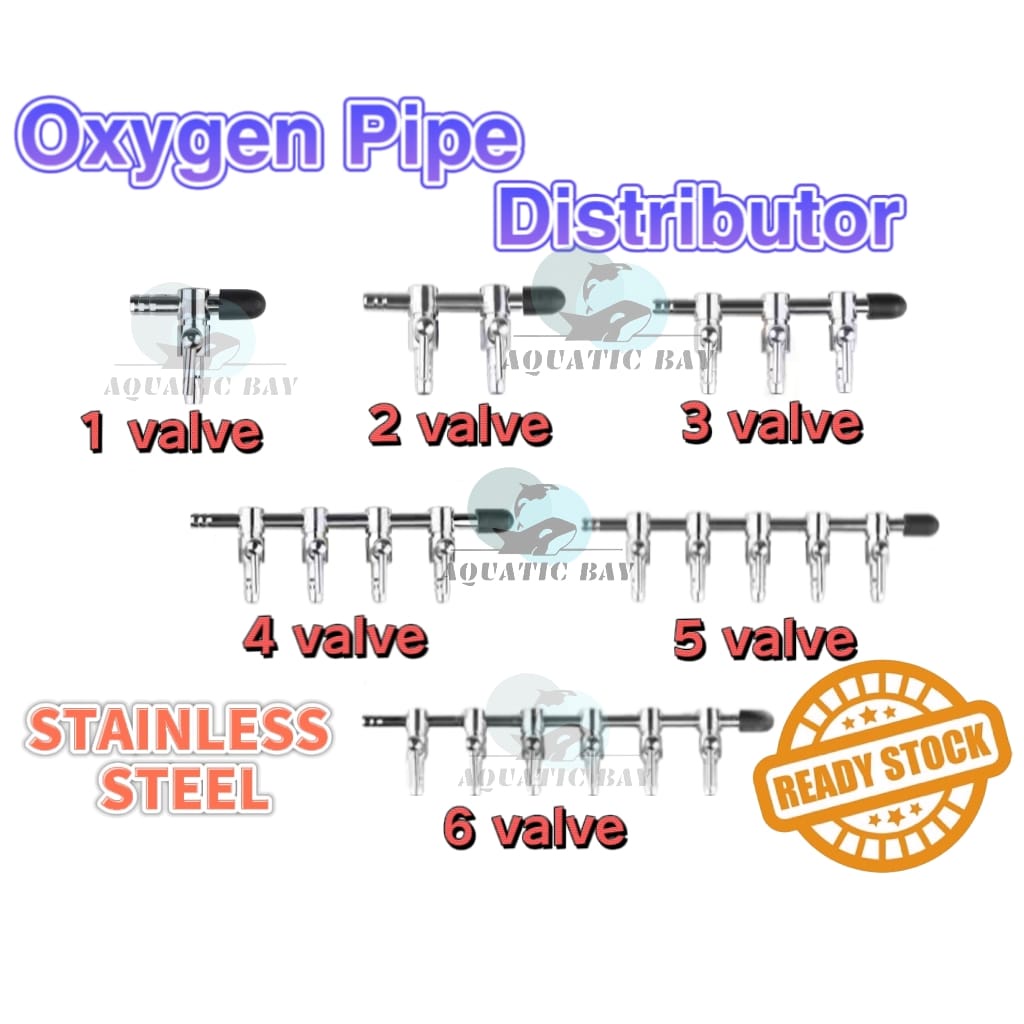 4MM Stainless Steel Aquarium Oxygen Pipe Split Valve | Shopee Malaysia
