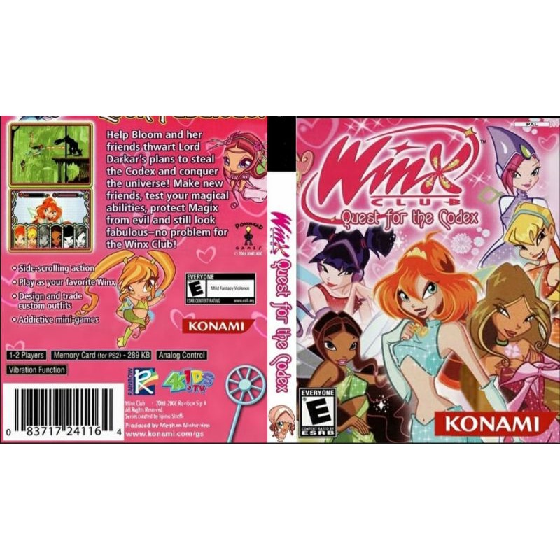 [PS2 GAMES] Winx Club Quest For The Codex | Shopee Malaysia