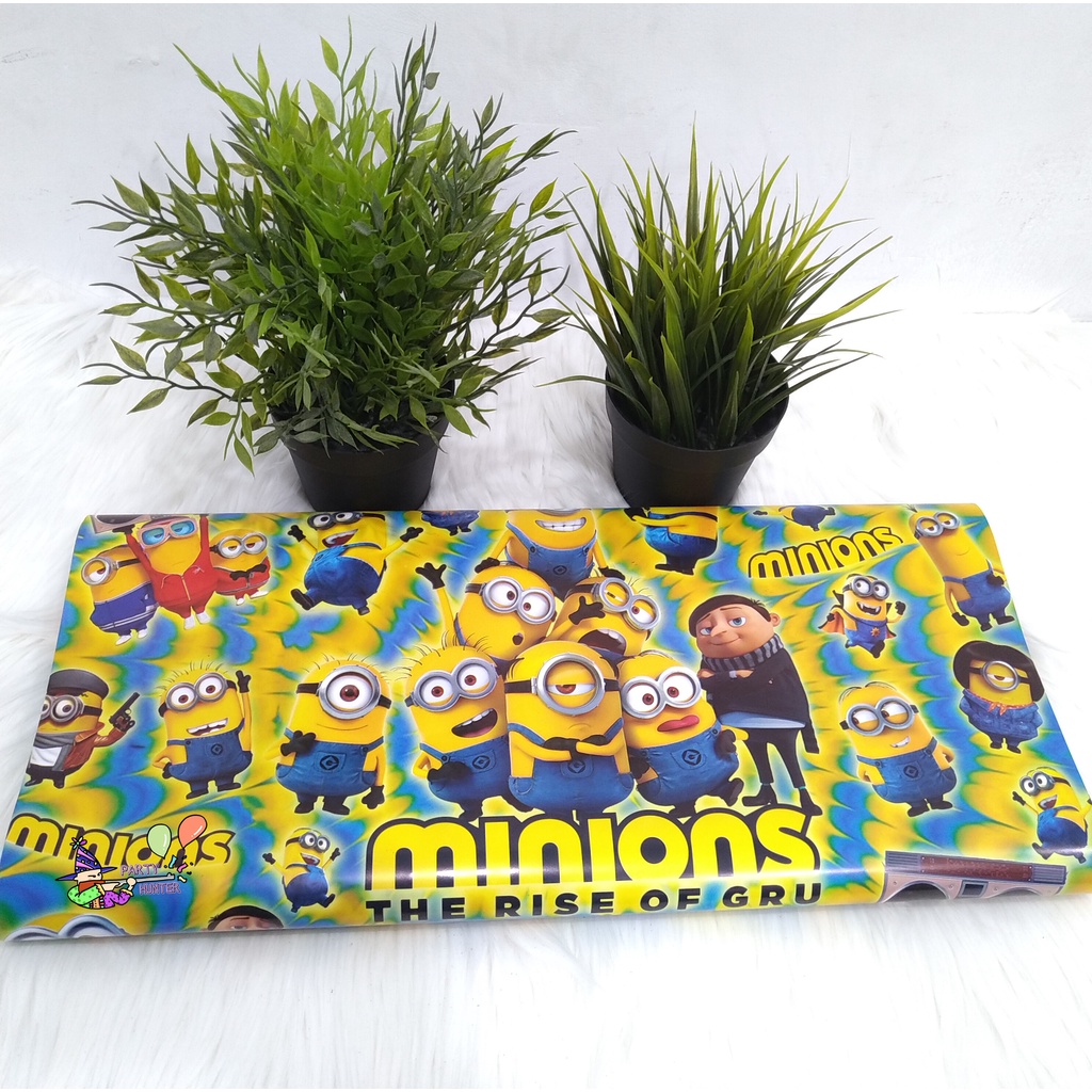Minions Motif Gift Paper (5 Sheets) | Shopee Malaysia