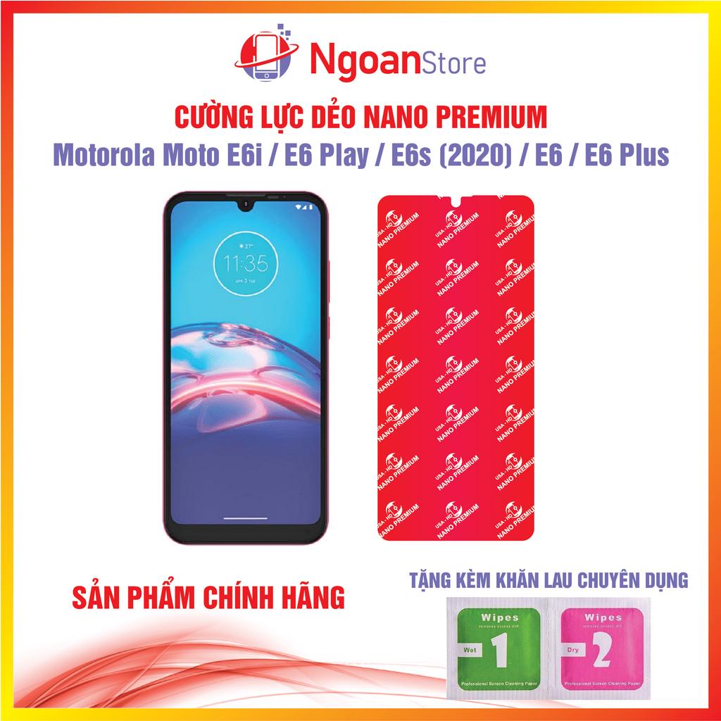 Nano Flexible Tempered Glass for Motorola Moto E6i / E6 Play / E6s ...