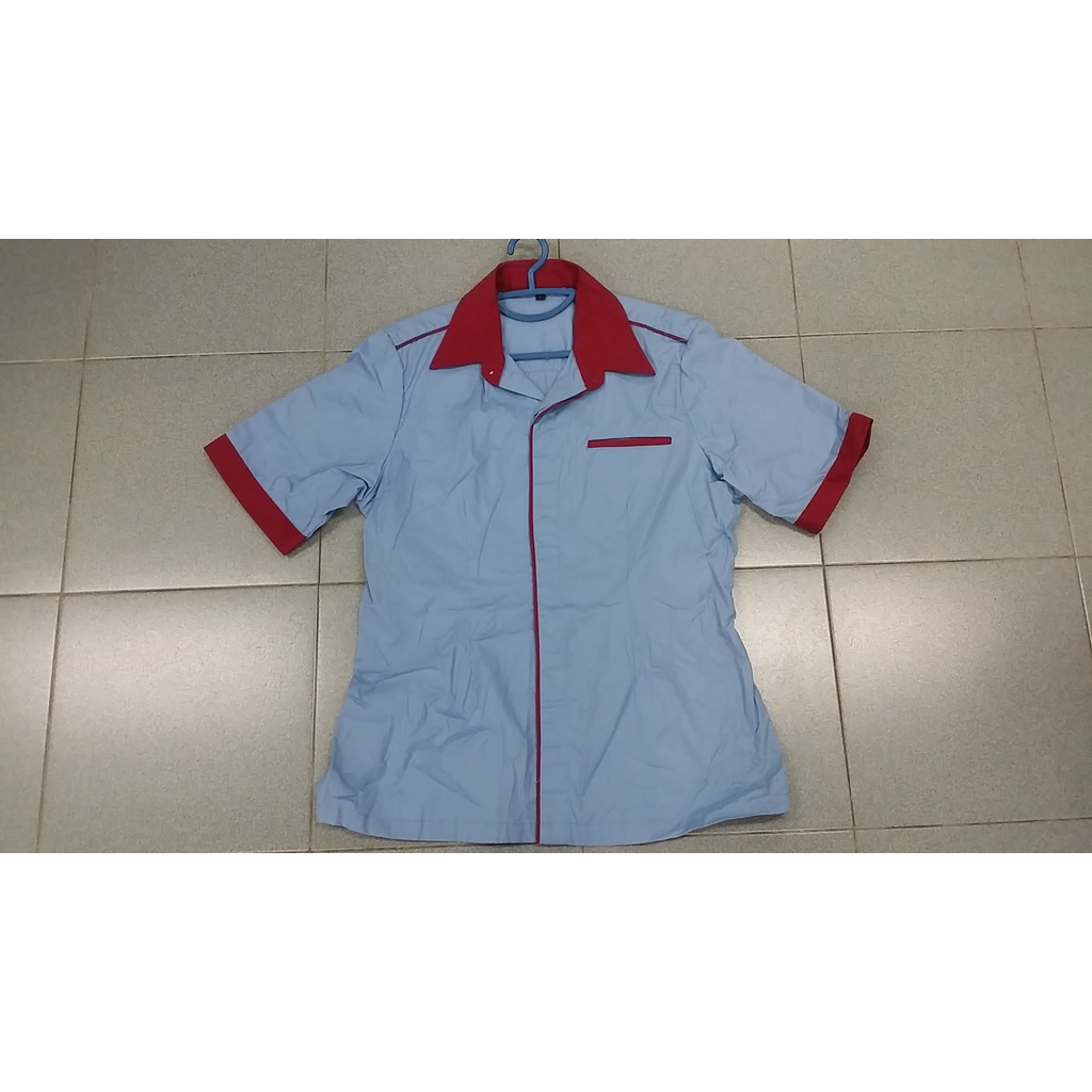 Baju Koperat Corperate Uniform F1 shirt female Ready stock sample ...